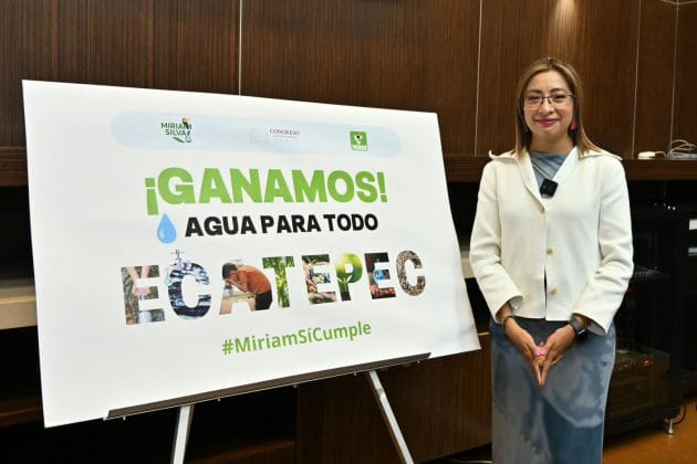 Diputada Miriam Silva gana agua para Ecatepec de Morelos e inicia ...